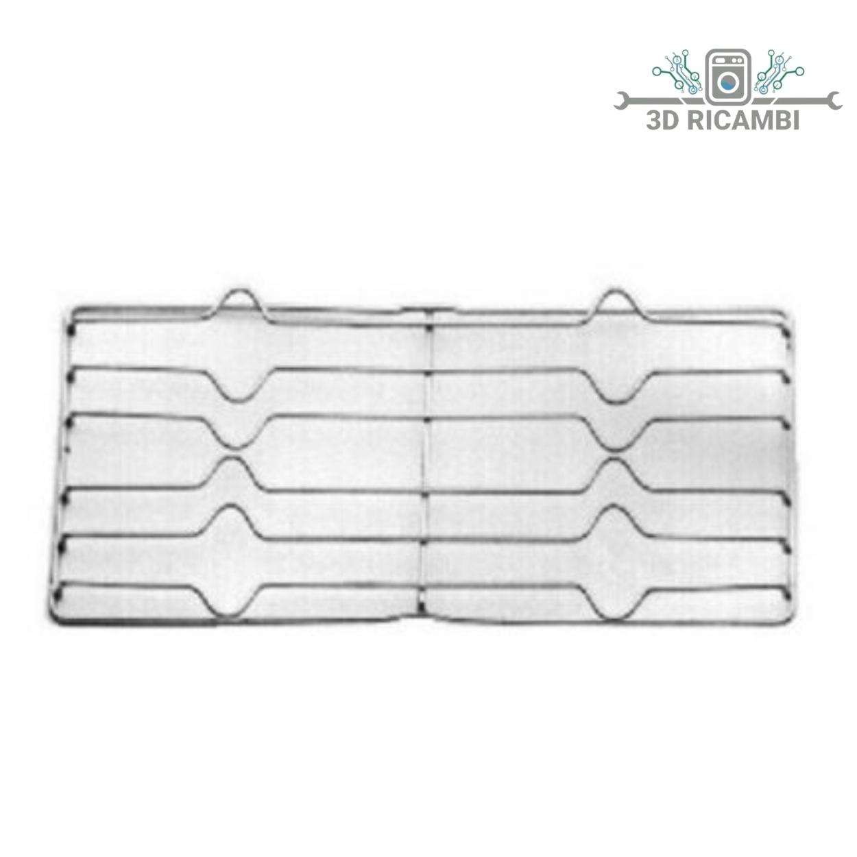 Griglia in filo cromato ed acciaio inox per piano cottura Ariston ...